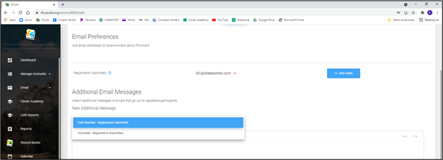 events-email-settings